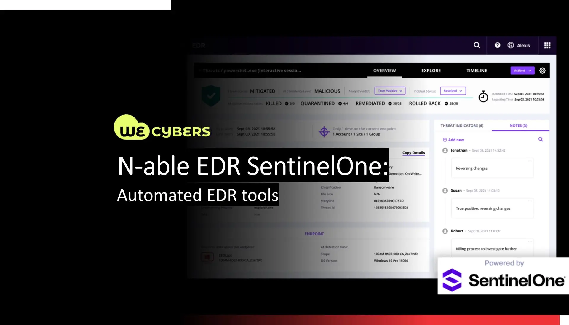 Automated EDR tools