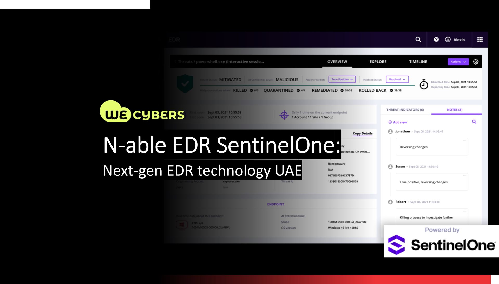 Next-gen EDR technology UAE